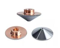 China Type A Laser Cutting Nozzle Caliber 0.8mm-7.0mm Spray Copper Nozzles for sale