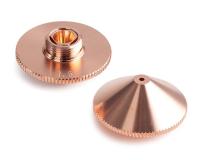 China Type A Laser Cutting Nozzle Caliber 0.8mm-7.0mm Spray Copper Nozzles for sale