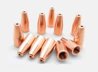 China M5 Welding Gun Nozzle 15mm Height 1mm Caliber Wire Feed Nozzle for sale