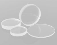 China 9.8mm Thick Laser Protective Lens D30 Fused Silica Fiber Laser Lens for sale