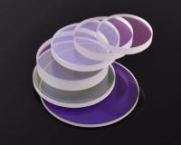 China 9.8mm Thick Laser Protective Lens D30 Fused Silica Fiber Laser Lens for sale