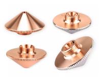 China Caliber 5mm Laser Cutting Nozzle D28 M14 Cnc Laser Cutting Machine Parts for sale