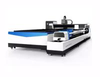 China Stainless Steel Tube Laser Cutter Machine 3015AM 3000w Fiber Laser Cutter for sale