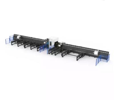 China 3kw Sheet And Tube Laser Cutting Machine 12038HT Ultra Heavy Four Chuck for sale
