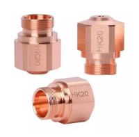 China M11 Laser Cutting Nozzle Selection H17mm HK NK Laser Cutter Nozzle for sale