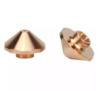 China H15.5 D25mm Laser Cutting Nozzle M12 Thread Fiber Laser Nozzles for sale