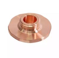 China H15.5 D25mm Laser Cutting Nozzle M12 Thread Fiber Laser Nozzles for sale