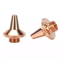 China D15H19 M8 Nozzle Lasermech Cutting Head Laser Nozzles Three D Type for sale