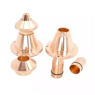 China 10.5mm Bullet Nozzle Assembly Fiber Laser Cutting Machine Nozzle for sale