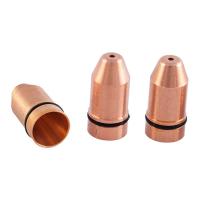China Dia 10.5mm Bullet Laser Cutting Nozzle Single Layer Raytools Nozzle for sale
