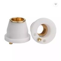 China D13mm Alumina Laser Nozzle Holder Fiber Laser Parts M5 Thread for sale