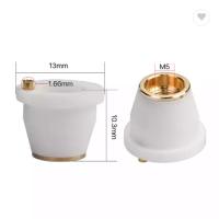 China D13mm Alumina Laser Nozzle Holder Fiber Laser Parts M5 Thread for sale
