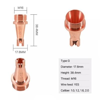 China M16 D17.8 Laser Welder Nozzles For Fiber Laser Welding Machine for sale