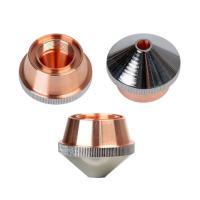 China OEM DNE Series Laser Cutting Nozzle For Fiber Machine Head Chrome Plated for sale
