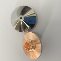 China Laser cutter head parts copper nozzle high efficiency and accuracy for sale