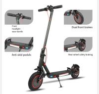 China Off-Road Wide Tire 350W Folding Electric Scooter with Powerful Lithium Battery and 30km Range per Charge for sale