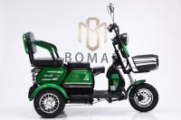 China Open Body Type Electric Tricycle 3 Wheel Motorcycle for Adult Transportation for sale