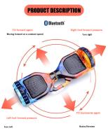 China Pakistani Market Two-wheel Scooter 10 Inch Balance Hoverboard With Remote for Smart Electronic Type Effortless Navigation for sale