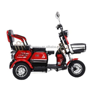 China 50-70km Driving Mileage 2024 Electric Tricycle Motorcycle Bike for 3 Passengers for sale