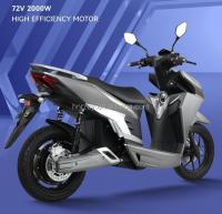 China High Speed 72v 2000w Electric Moped Scooters with 14 Inch Electric Machinery and 72v14 Pipe Current Limiting Controller for sale