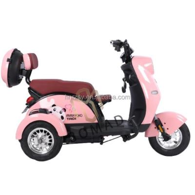 China 2024 Hotsale Electric Tricycle Motorcycle Three Wheel Electric Tricycle 3 Wheel Single Gross Weight 75.000 kg 501 800W for sale