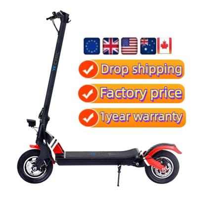 China 2024 Original 48v400w Super Long Range End Electric Scooter for Adults in Black Customized Color for sale