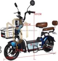 China Max. Speed 30-50km/h 48V 350W Adult Battery Electronic City Bike Electric Bicycle Sepeda Electric Motor Bike for sale