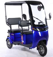 China Open Body Type 48V Electric Tricycle 3 Wheel Motorcycle for Adult Cargo Transport and Delivery Solutions for sale