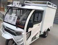 China 1000W Electric Tricycle for Freight Distribution and Express Delivery Large Capacity Closed Vehicle for sale