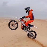 China Off-Road Electric Motorcycle High Power Racing Motocross Mountain Motorbike Max. Speed 61 80km/h for sale