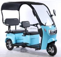 China Semi-closed Electric Three-Wheel Car for 48V Battery Curb Weight 100-200kg for sale