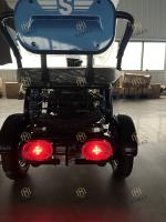 China Semi-closed Electric Three-Wheel Car for 48V Battery Curb Weight 100-200kg for sale
