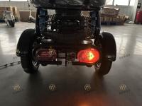 China Semi-closed Electric Three-Wheel Car for 48V Battery Curb Weight 100-200kg for sale