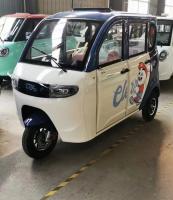 China Closed Body Type Electric Tricycle Manned Passenger EV with Fully Enclosed Design and ≥90km Driving Mileage for sale