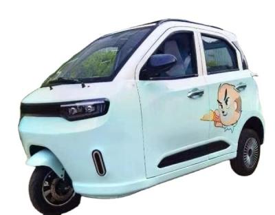China Electric Three Wheel Motorcycle with Closed Body Type and Voltage 60V Powered by Lithium Battery for sale