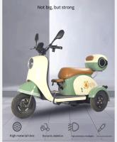 China Electric Tricycles 3 Wheel Passenger Adult Electric Tricycle 2 Passengers Driving Mileage 70-90km for sale