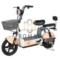 China Sample Electric City Bike Bicycle Electric Scooter Bike with Lowest and Steel Frame Material for sale