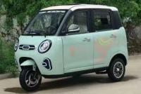 China Front Drum Rear Drum Brake System 500w Electric Tricycle for Adults Cargo Transportation and Two Seats for sale