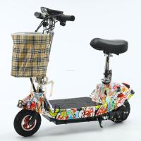 China 14inch Fat Tire Folding Ebike Electric Mountain Mini Bike Bicycle 350W 48V12AH with Steel Frame Easy to Fold and Store for sale