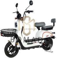 China Steel Frame Adult Battery Electronic City Bike 48V 350W Electric Bicycle Sepeda Motor Bike for sale
