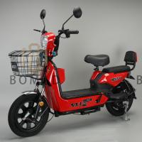 China Electric Bicycle 48V 350W National Standard Electric Scooter Adult Electric Motorbike Max. Speed 30-50km/h for sale