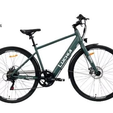 China Electric Automatic Driving 250 W Motor 700 c City Bicycle with 7.6 Ah Battery Capacity and 18 Speed for sale