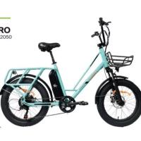 China Small Green Chain-Locked Electric Bicycles with Integrated Battery and 60 km Range per Power for sale