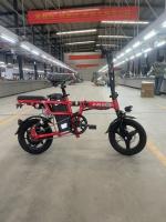 China Steel Frame Rear Hub Motor Electric Bicycle Small Folding Chain-Locked and Hotly Sought-After for sale