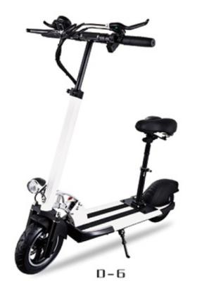 China Foldable 2024 Electric Power Scooter with Maximum Speed of 40km/h and 10-20Ah Battery Capacity for sale