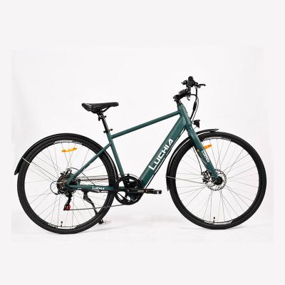 China Take Your Off-Road Adventures to the Next Level with this 18 Speed Electric Mountain Bike Featuring 7 Ah Battery Capacity for sale
