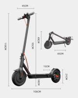 China Applicable People Unisex Electric Scooter Folding Scooter for Adults with 6-8h Charging Time and Water-Resistant Design for sale