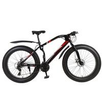 China 2024 Mountain Bike Big Tire Electric Bicycle with 11 ah Battery Capacity and Rear Wheel Disc Brake for sale