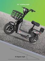 China Speed 2024 Electric Bicycle White Aluminum Alloy Frame with Display and Max Speed 30-50Km/h for sale