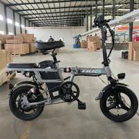 China Affordable 350w/500w 36v Brushless Motor 26 Inch Folding Electric Bicycle with 20*4